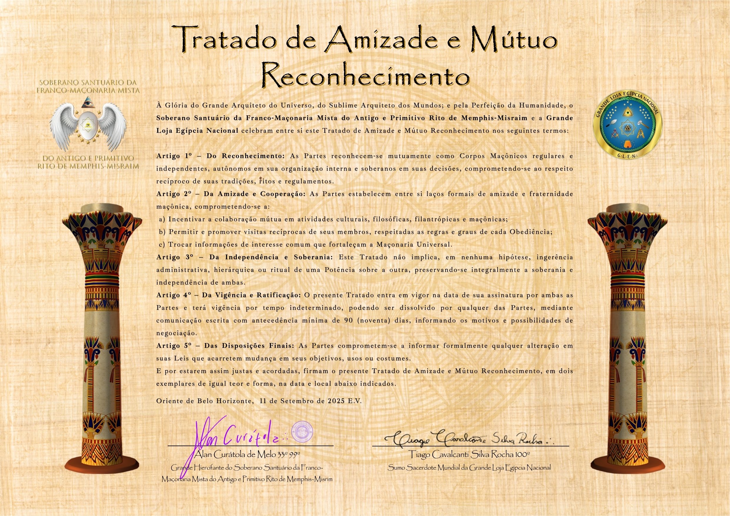Soberano Santuário da Franco-Maçonaria Mista do Antigo e Primitivo Rito ...